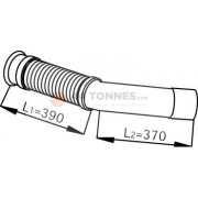 Tuyau D'échappement Pour Mercedes Actros - 9424903019 - 44T648231