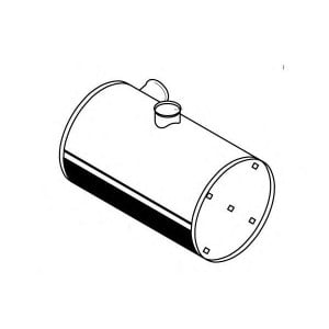 Silencieux Échappement Pour Volvo fl12 1676497 20431610 Dinex 80404 ...