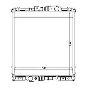 Radiateur D'eau Pour Volvo - 44T468445
