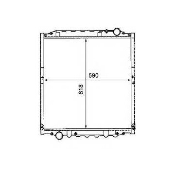 Radiateur Pour Man L/M 2000 - P44003177
