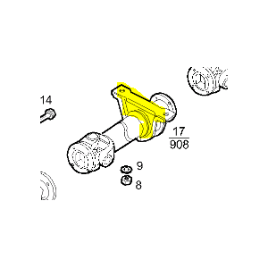 Palier Central Sur Arbre Fixe, D Int. 45mm, Pour Iveco Daily 42538439 ...