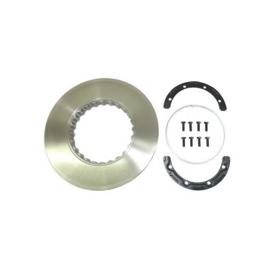 Disque De Frein Arrière Pour Renault - Volvo - Daf - 44T345411