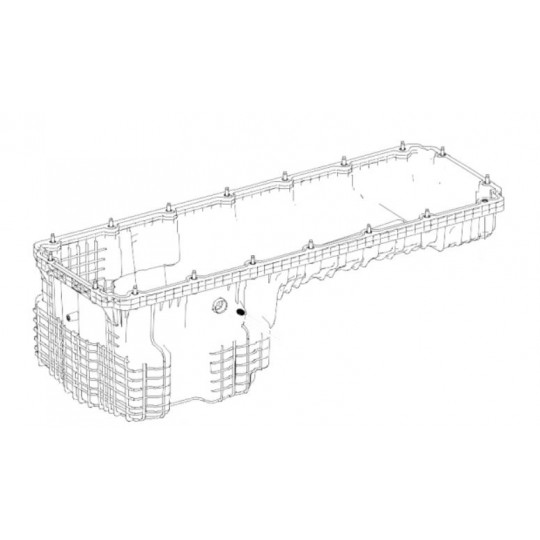 Carter Huile Moteur Avec Joint Pour Mercedes Benz Actros A 4710108413 ...