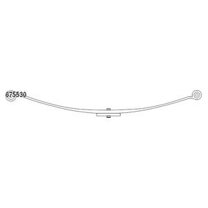 Monolame De Ressort Pour Iveco Daily 5801642218 - P44005947