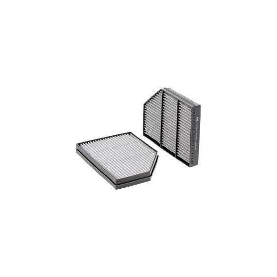 Filtre À Air D'habitacle, Charbon Actif Pour Mb/ Daf 9608300118 - P44007105