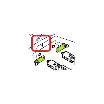 Levier Blocage Pour Renault Trucks 5001834848 - P44007794