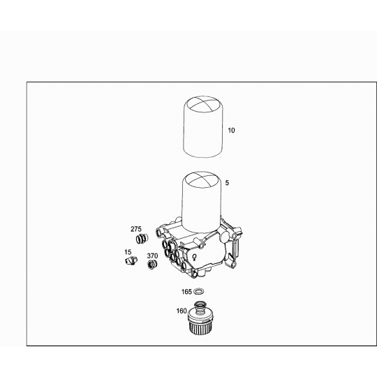 Déssiccateur, Complet Avec Valve Echange Standard Pour Mercedes-Benz ...