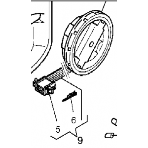 Boitier Porte Clips Pour Renault Trucks 7703297166 - P44009120
