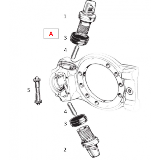 Kit Complet Reglage Came Z Pour Volvo - P44010783