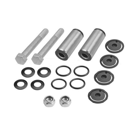 Kit Douilles + Joints + Axes Et Écrous Pour Ressort À Lame Pour Renault ...