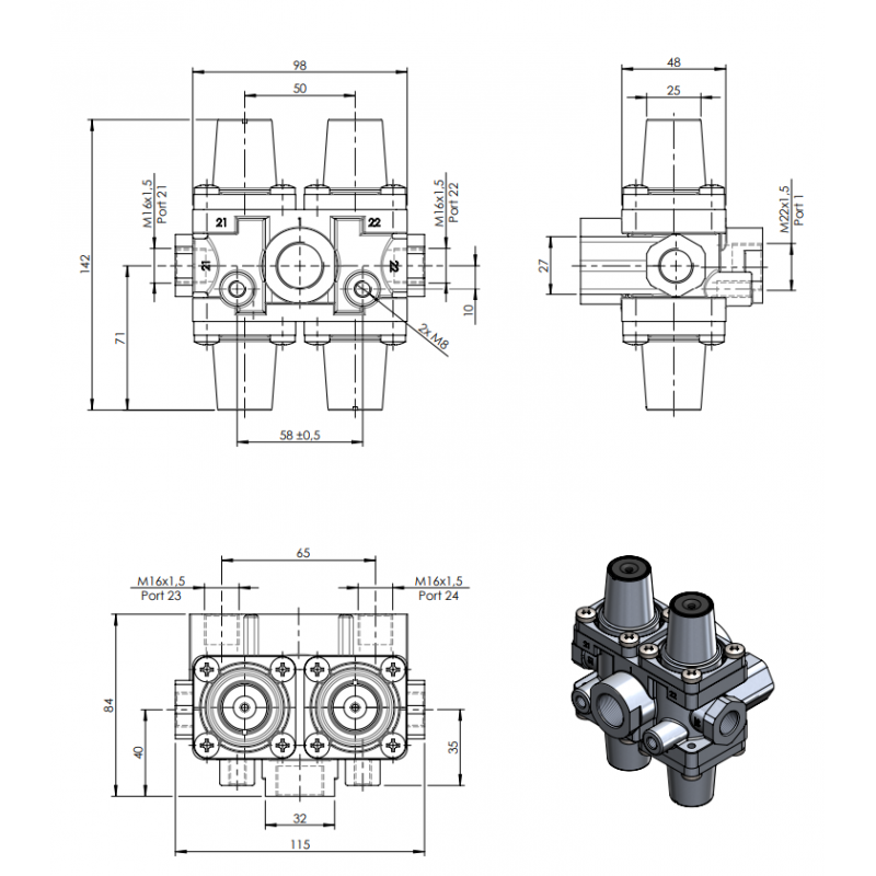 Valve De Protection Pour Renault Série S - 44T755844