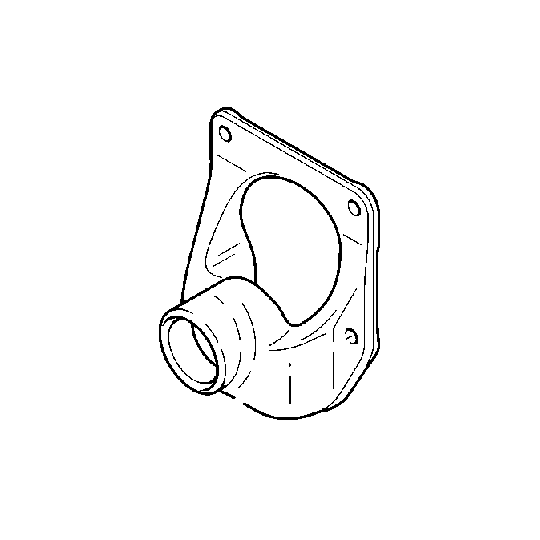 Ferrure (Arrière Gauche) De Ressort Arrière Pour Renault Mascott ...