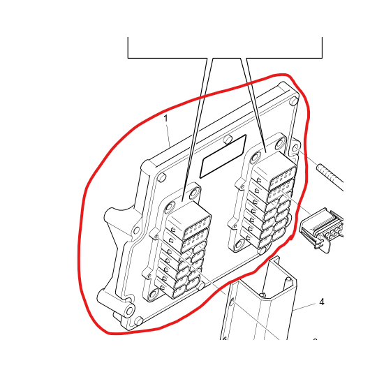 Module Ecu Ems Pour Scania (Échange Standard) - 2323698 - P44013315