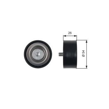 Galet Tendeur Pour Mercedes-Benz 6512000770 - P44014900