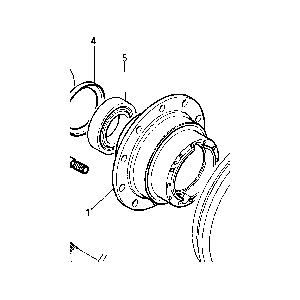 Moyeu De Roue Arrière Pour Renault Trucks 5010566119 - P44015069