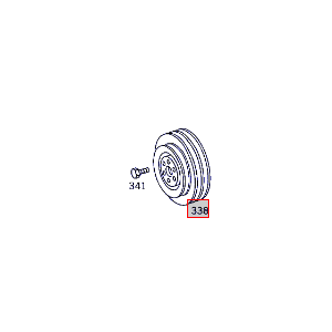 Poulie De Pompe À Eau Pour Mercedes - A 3662000305 - P44015921