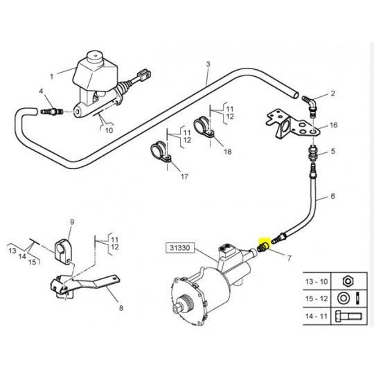 Raccord De Récepteur Pour Renault Trucks 5005130503 - P44016162